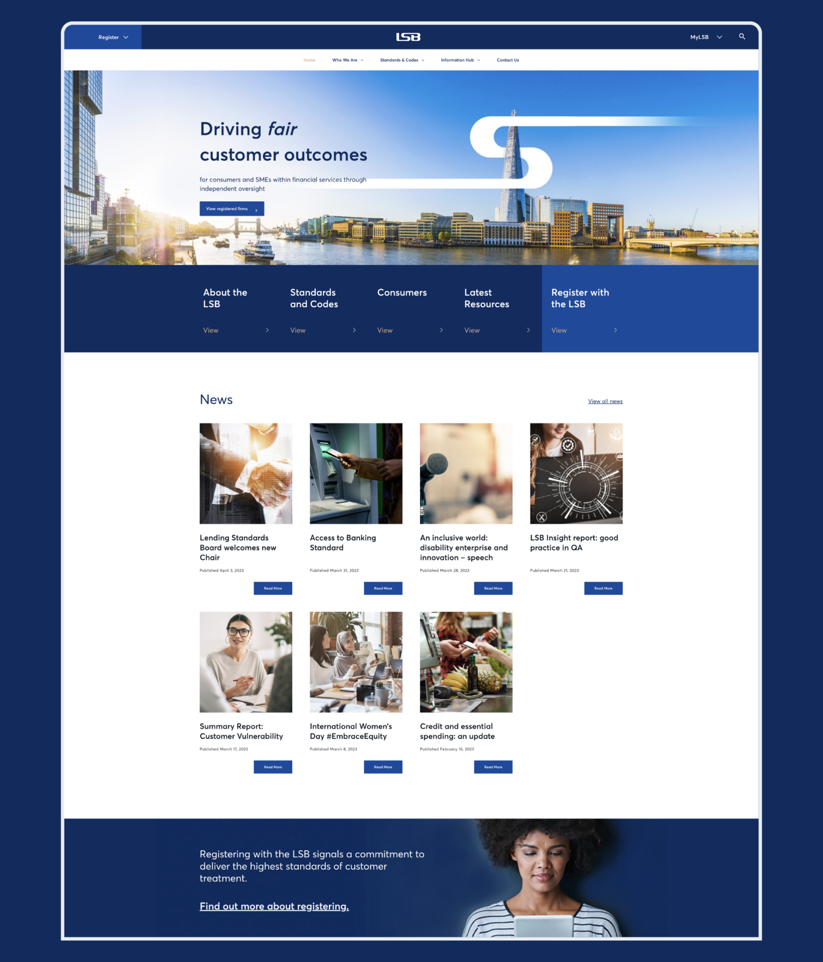 LSB: Enhancing Financial Services Online | Aspectus