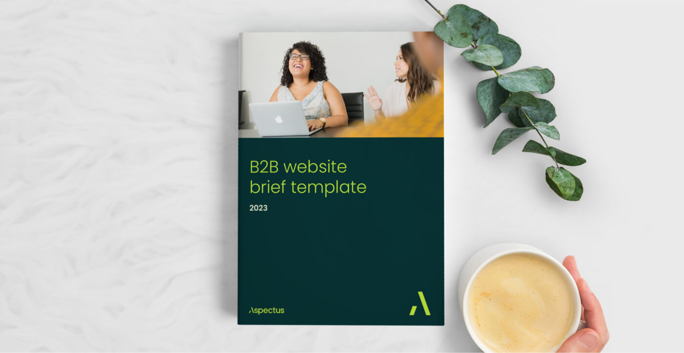 How to write a B2B website brief - Aspectus